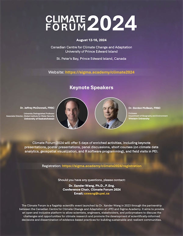 Climate Forum 2024 | University of Prince Edward Island