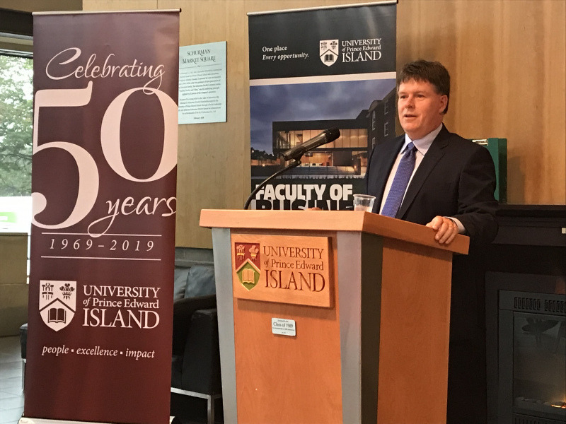 Faculty of Business alumnus kicks off UPEI Alumni Speaker Series ...