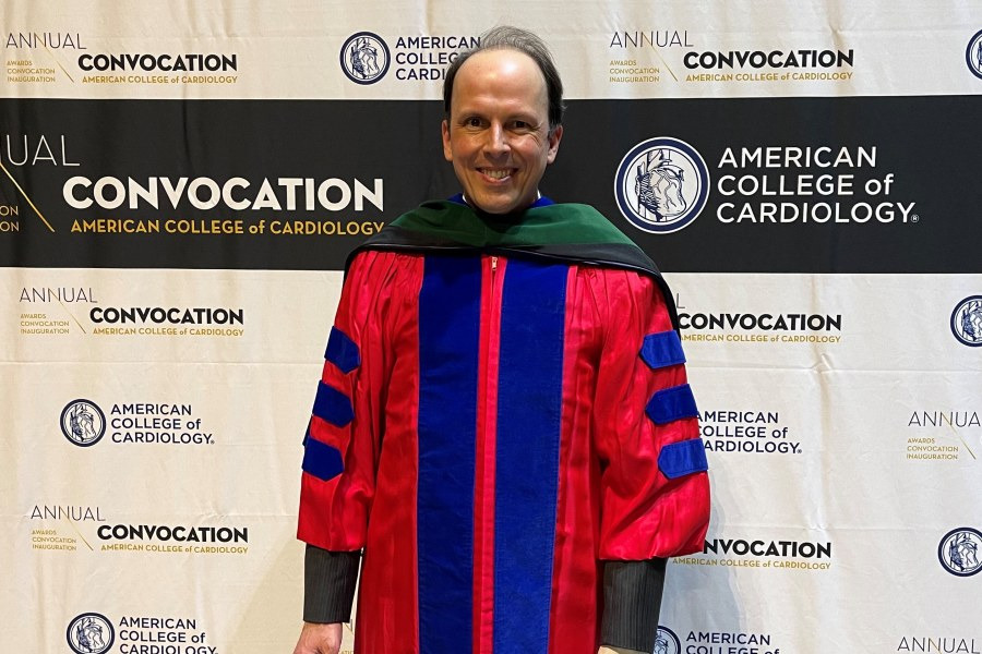 AVC cardiologist invested as a Fellow of the American College of ...