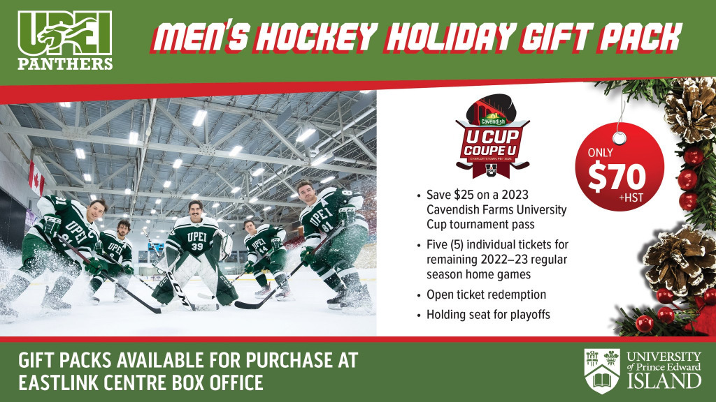 UPEI Panthers Men’s Hockey holiday gift packs available | University of ...