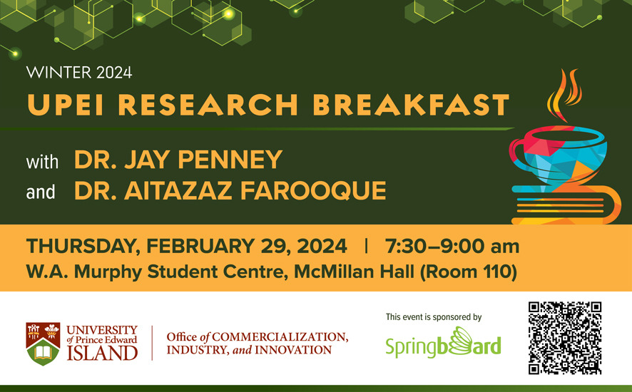 Research Breakfast to be held at UPEI on February 29 | University of ...