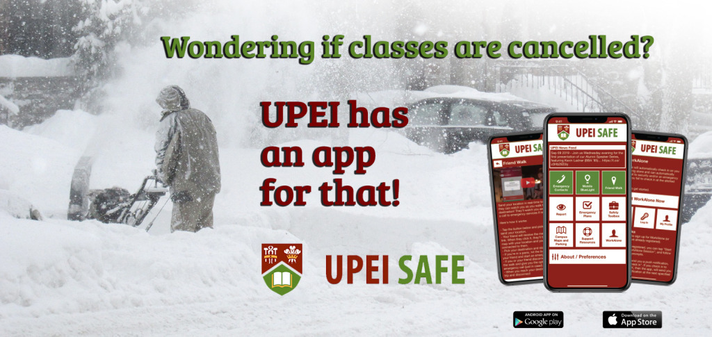 Important reminders about winter weather and university closures | UPEI