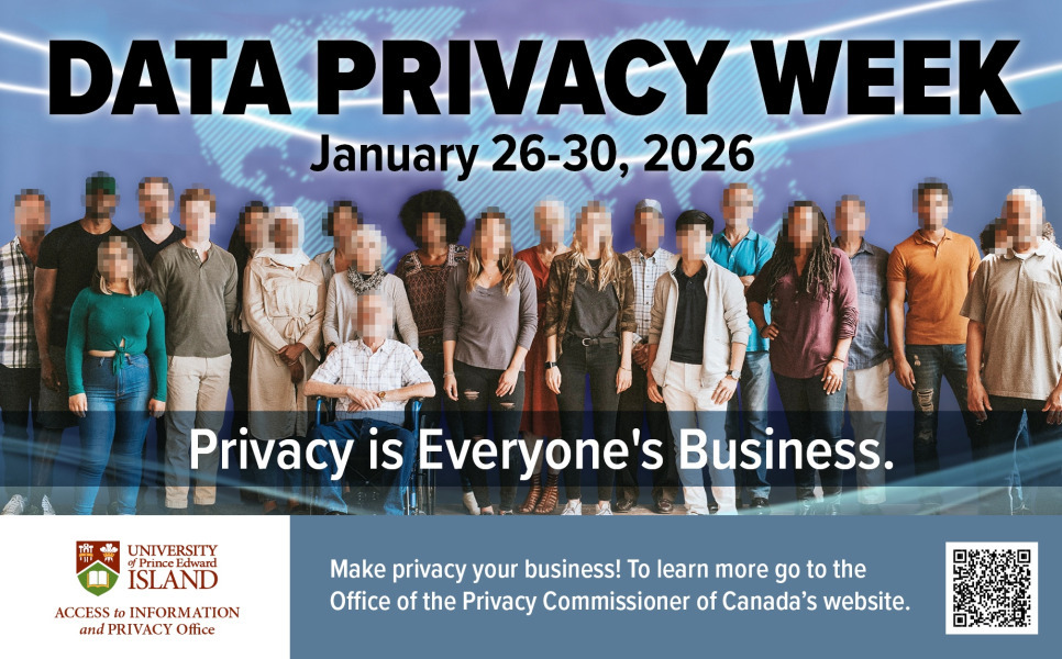 Data Privacy Week is January 26-30, 2026 | UPEI