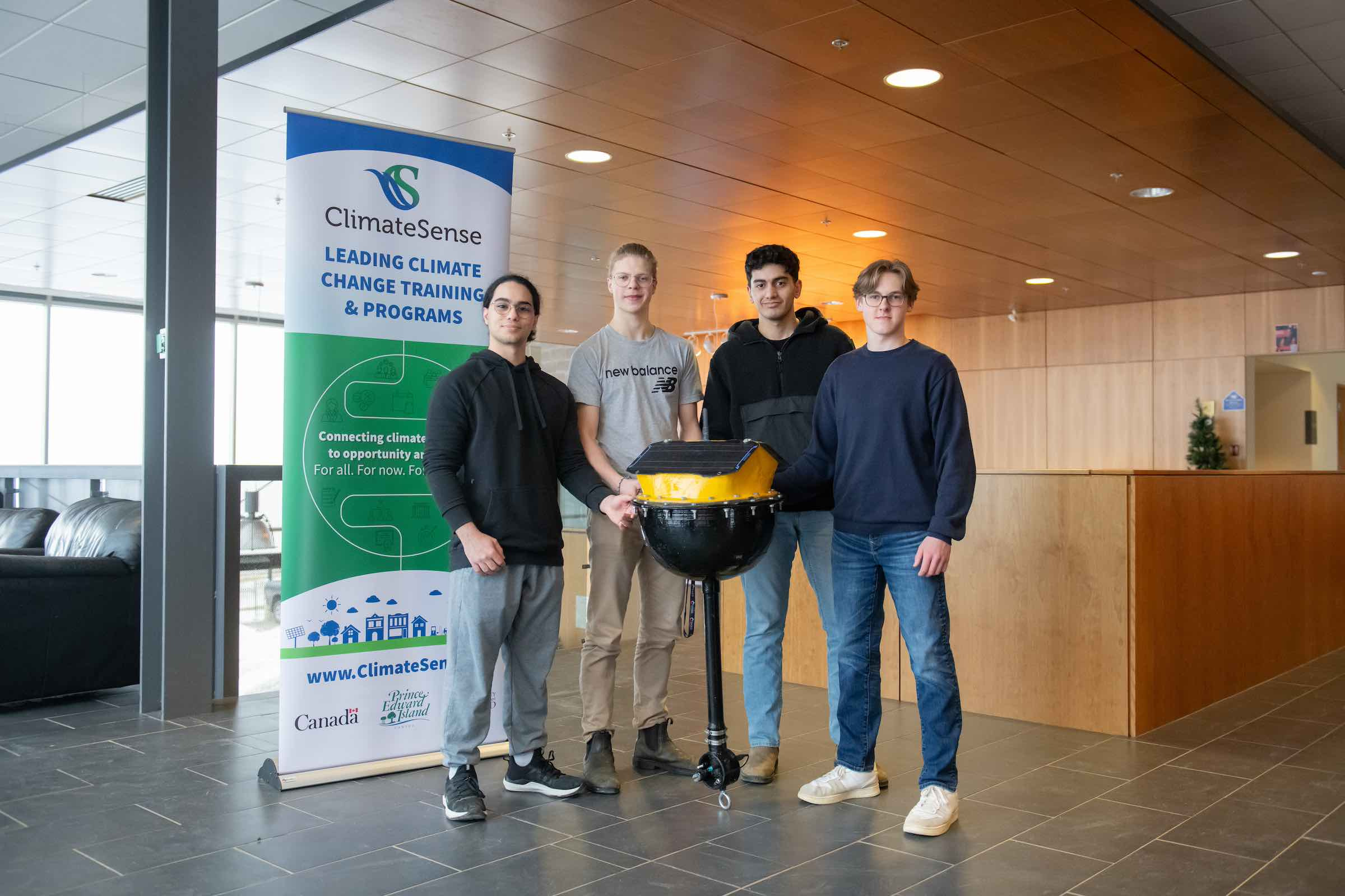 Charlottetown Rural High students and ClimateSense "float" new research ...