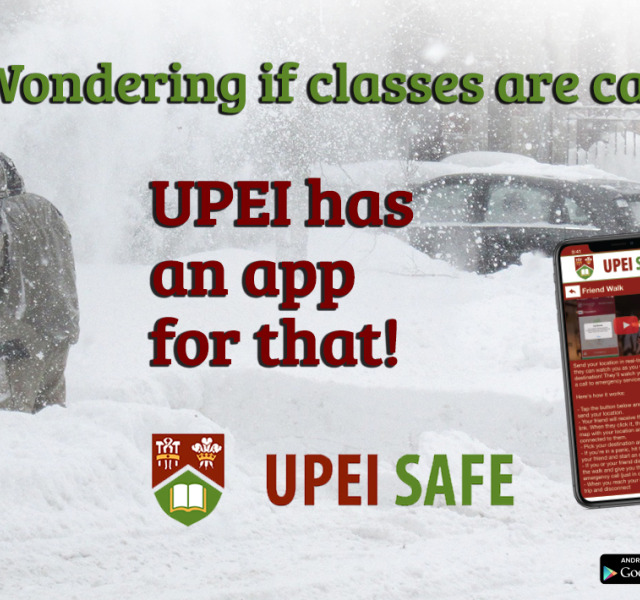 UPEI SAFE | University of Prince Edward Island
